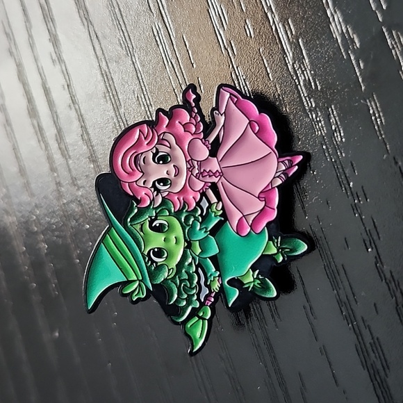 None | Jewelry | Wicked Inspired Elphaba And Glinda Inspired Enamel Pin ...